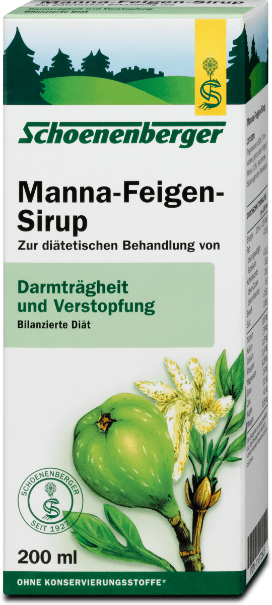 Schoenenberger Manna-Feigen-Sirup, 200 ml | dm.at
