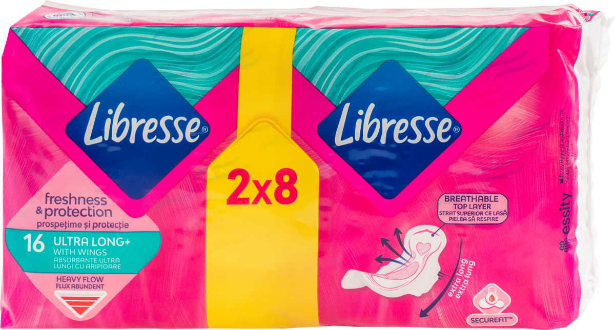 Libresse freshness & protection higijenski ulošci s krilcima – ultra ...