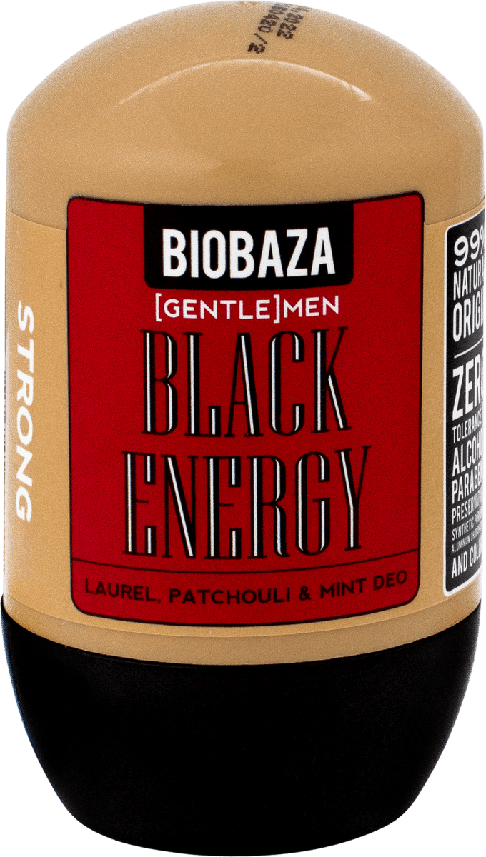 Biobaza Men Black Energy deo stick – menta i pačuli, 50 ml | dm.hr