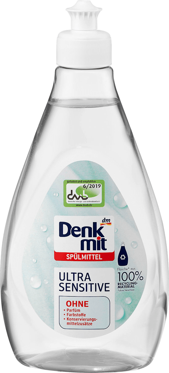 Denkmit Spülmittel Ultra Sensitive, 500 ml dauerhaft günstig online ...
