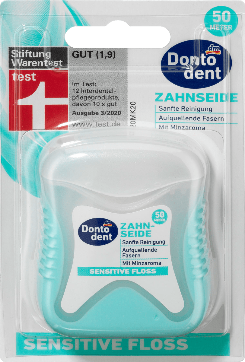 Dontodent Dontodent Zahnseide sensitive floss, 1 St dauerhaft günstig ...