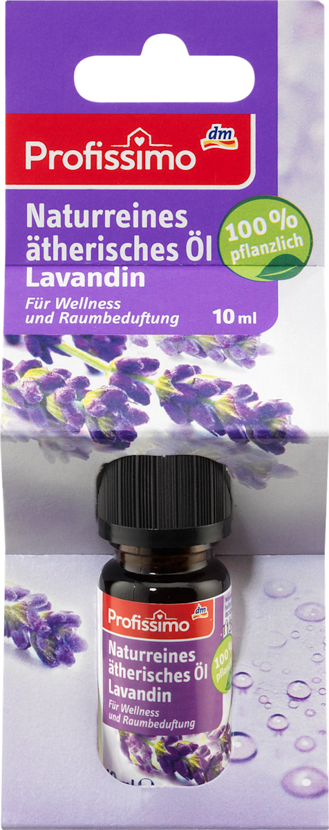 Profissimo Duftöl Naturreines ätherisches Öl Lavandin, 10 ml dauerhaft ...