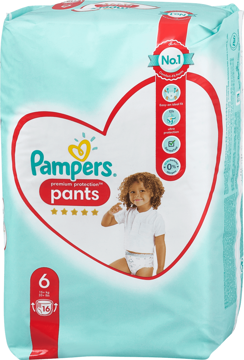 Pampers Premium Protection Pants Gr 6 15 Kg 16 St Dm At