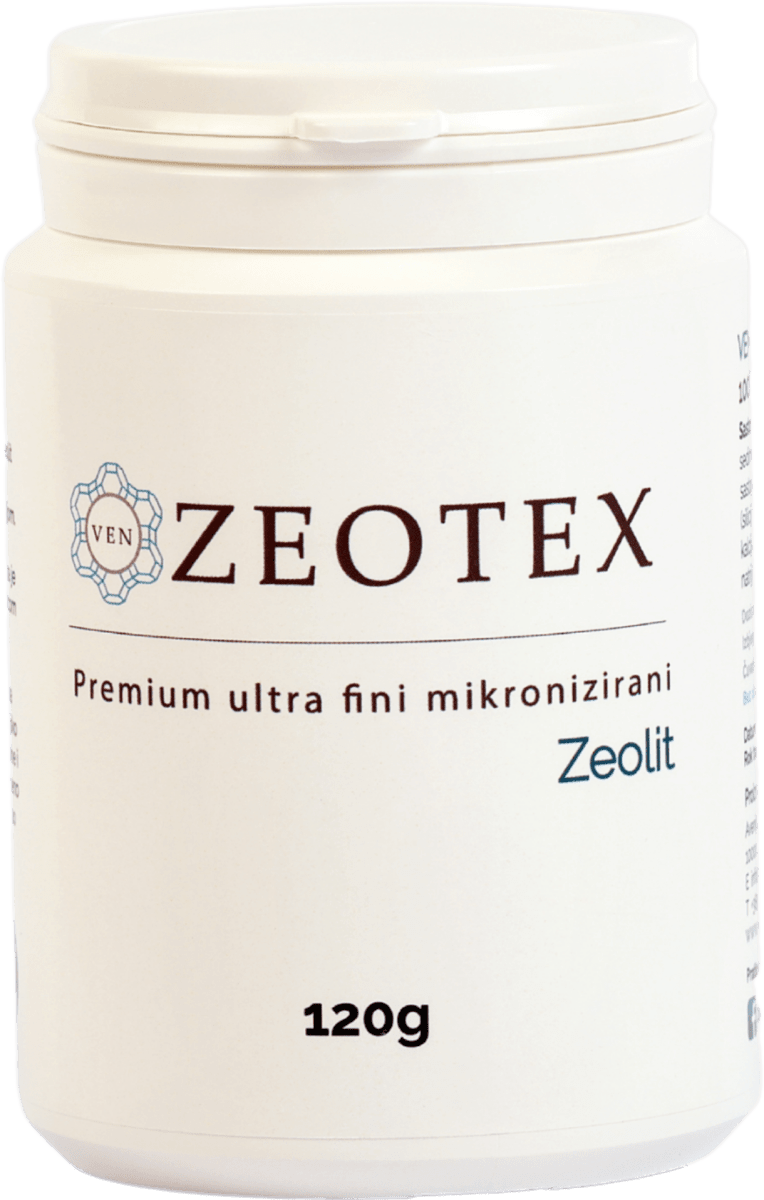 ZEOTEX Premium ultra fini mikronizirani zeolit prah, 120 g | dm.hr