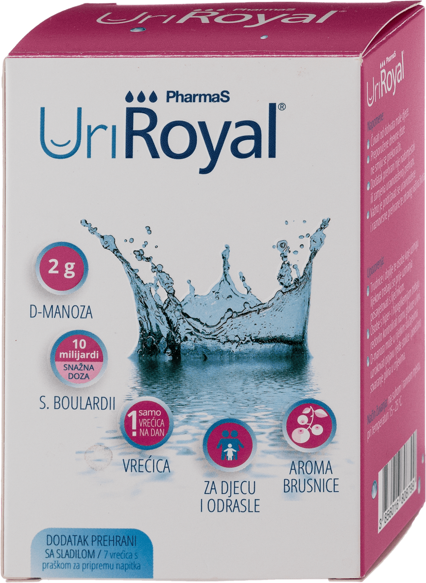 PharmaS PharmaS UriRoyal® - dodatak prehrani sa sladilom, vrećice s ...