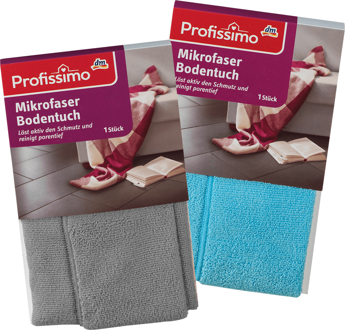 Profissimo Bodentuch Mikrofaser, 1 St dauerhaft günstig online kaufen ...