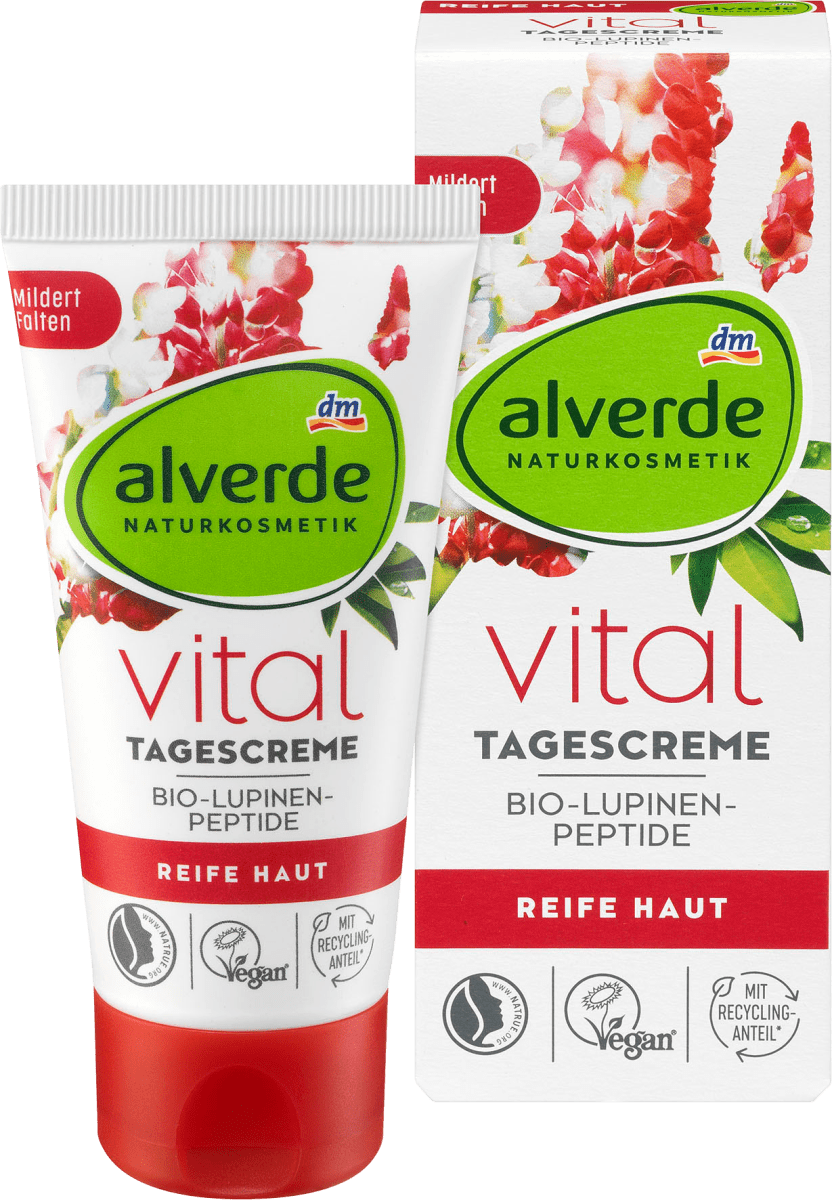 alverde NATURKOSMETIK Vital Tagescreme, 50 ml dauerhaft günstig online ...
