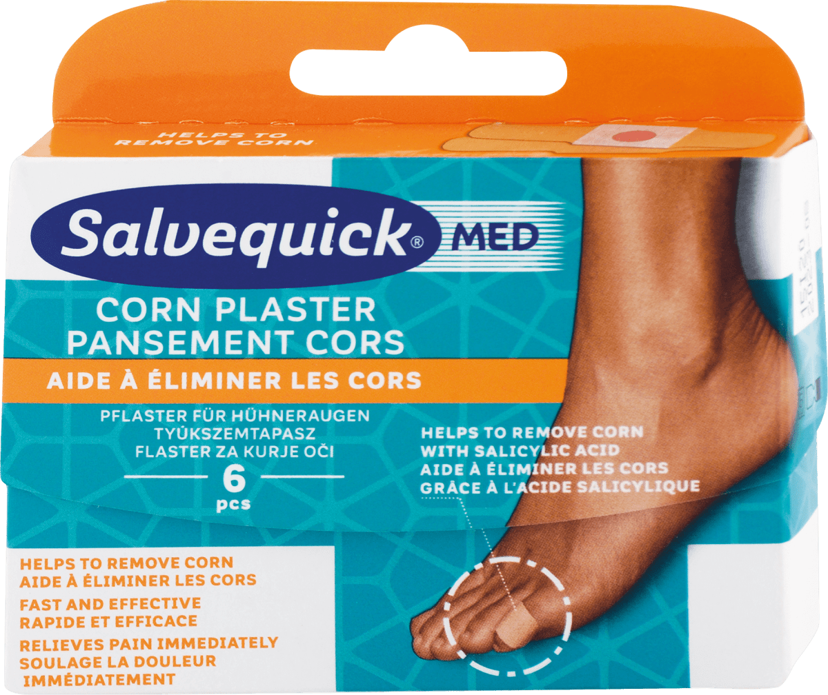 Salvequick Náplasti na kurie oko Corn Plaster, 6 ks nakupujte vždy ...