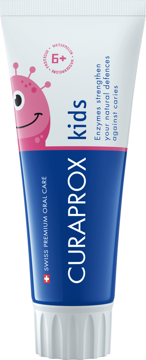 Curaprox Detská zubná pasta kids - 6+, 60 ml nakupujte vždy výhodne ...
