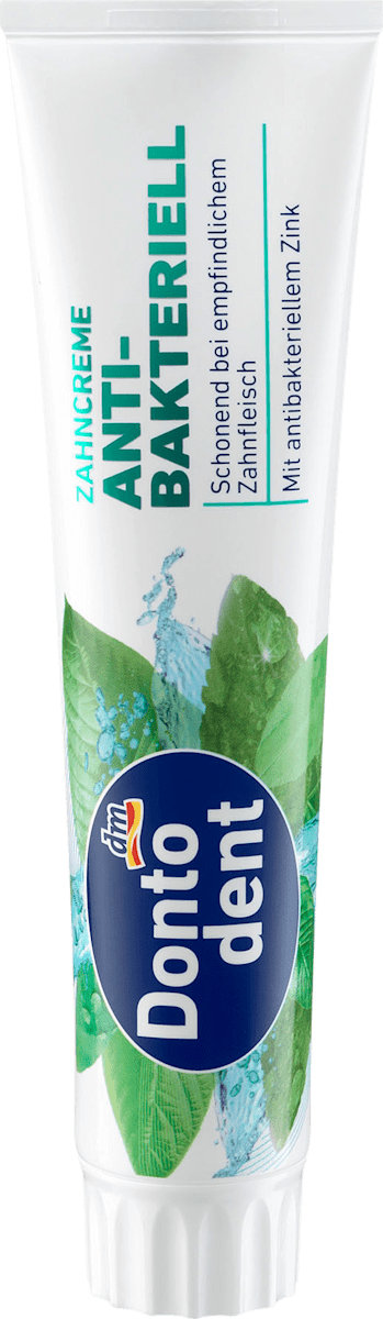 Dontodent Zahnpasta antibakteriell, 125 ml dauerhaft günstig online ...
