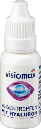 VISIOMAX Augentropfen mit Hyaluron, 15 ml dauerhaft günstig online ...