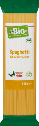 dmBio Nudeln, Spaghetti aus Weizen, 500 g dauerhaft günstig online ...