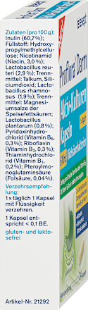 tetesept Proflora Darm Aktiv-Kulturen Kapseln 24St., 12,48 g dauerhaft ...