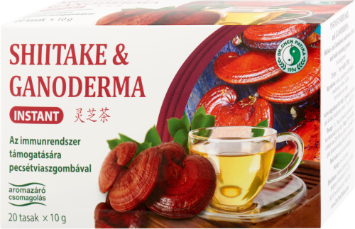 DR CHEN PATIKA Instant Shiitake és Ganoderma tea, 200 g | dm.hu
