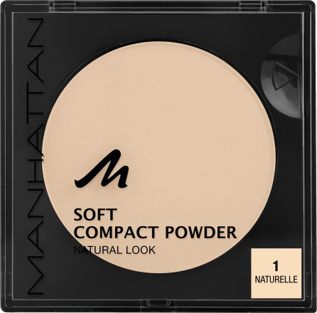 MANHATTAN Cosmetics Gesichtspuder Soft Compact Powder Naturelle 01, 9 g ...