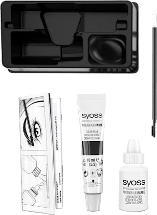 Syoss Augenbrauenfarbe Dunkelbraun 4-1, 17 ml dauerhaft günstig online ...